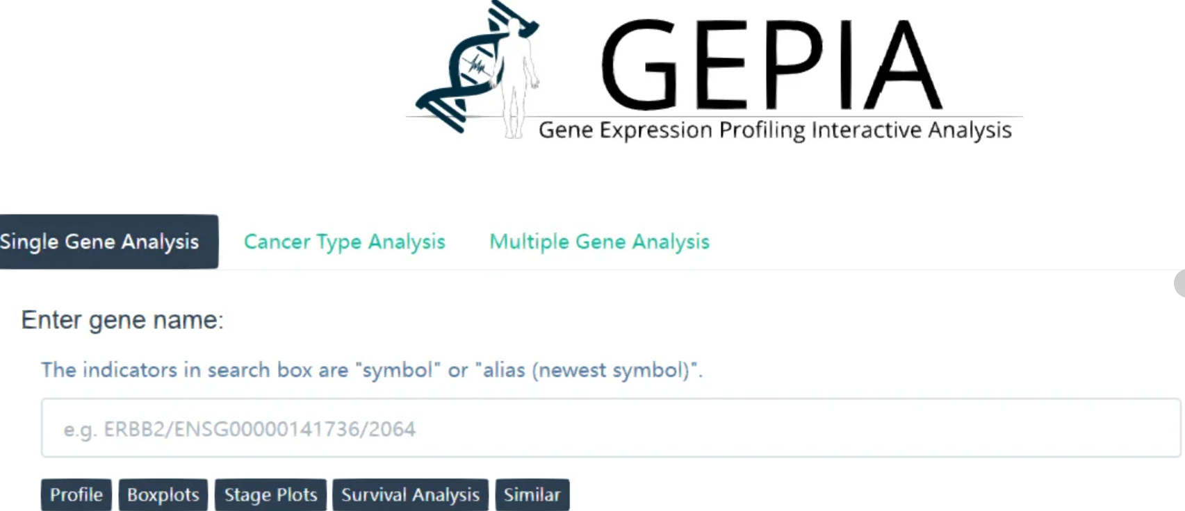 TCGA 生信挖掘必备的数据库之GEPIA - 医学生 - 生信分析 - SCI - 生物信息 - 生物信息学