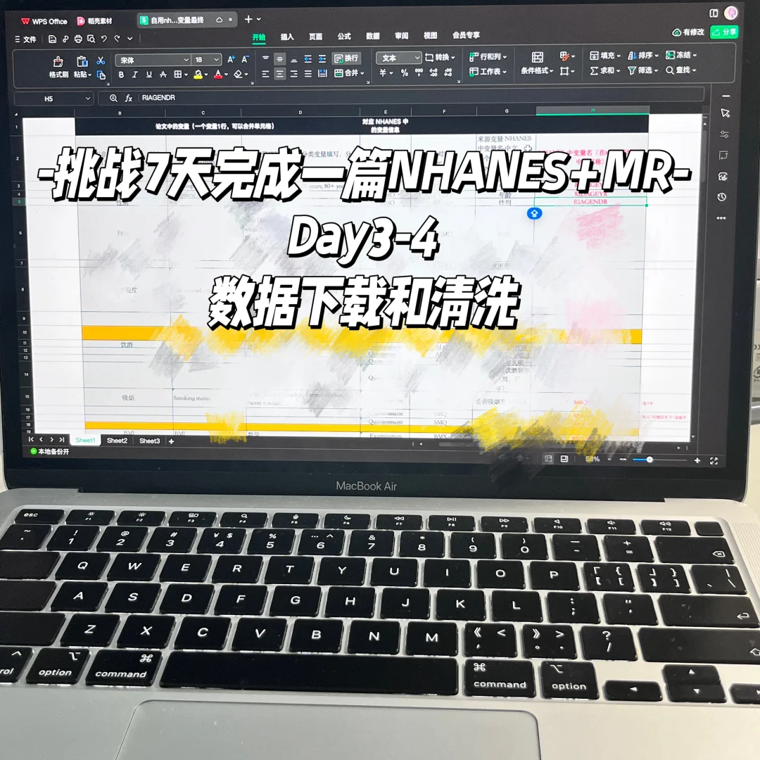 冲刺一区！挑战7天完成NHANES+MR，Day 3-4！ - 光速医学SCI创作训练营 -留学生医学论文辅导 -医学SCI -医学硕士 -医学论文 -医学生 -经验分享 -论文写作 ...